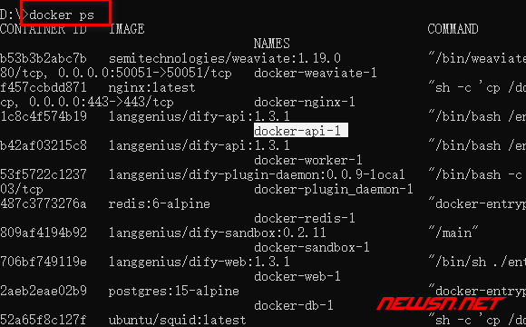 Docker部署的Dify，命令行下重置管理员密码